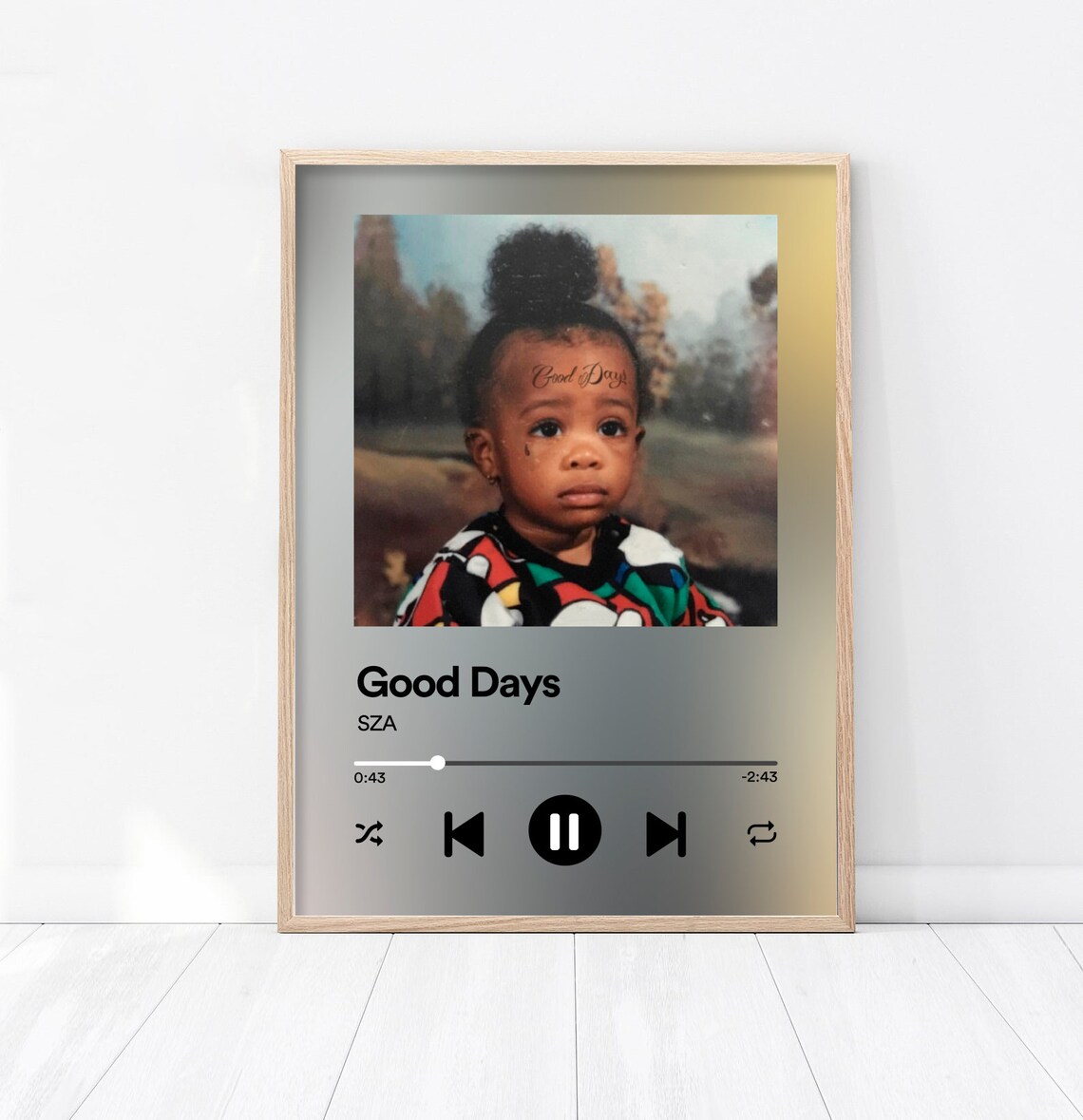 SZA Good days SZA poster ctrl prints print album love galore | Etsy