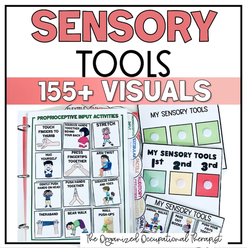 Sensory Break Sensory Supports Sensory Diet Cards for Occupational ...