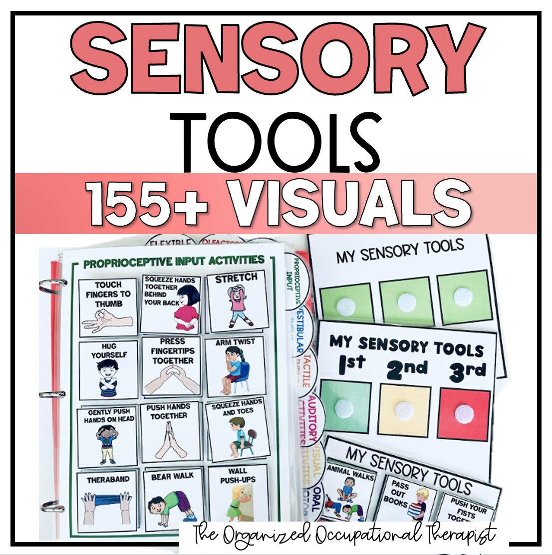 Sensory Tools Printable Bundle Pediatric Occupational Therapy Resources ...