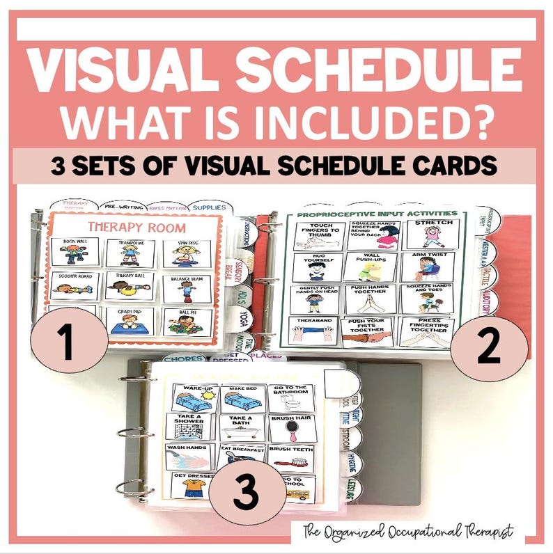 Visual Schedule Cards Bundle | 700+ Daily Routine & Sensory Tools ...