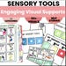 Sensory Tools Printable Bundle Pediatric Occupational Therapy Resources ...