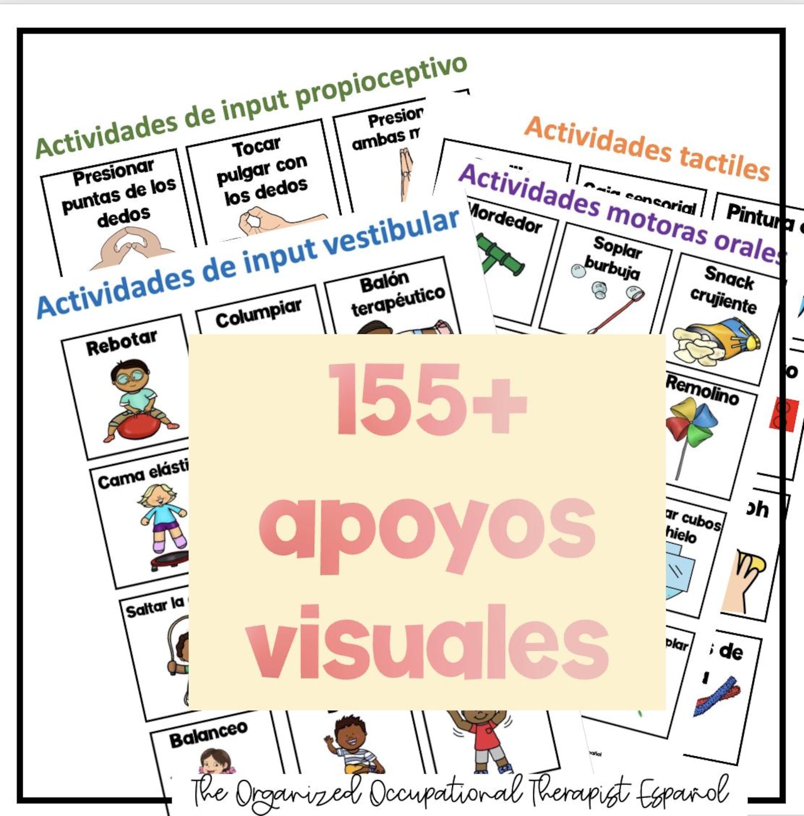 Spanish Sensory Diet and Feelings | Sensory Tools in Spanish ...