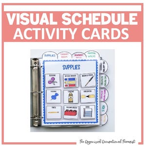 Visual Schedule Cards Bundle | 700+ Daily Routine & Sensory Tools ...