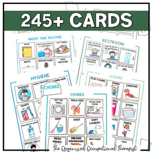 Daily Routine Visual Schedule Cards for Home - Etsy