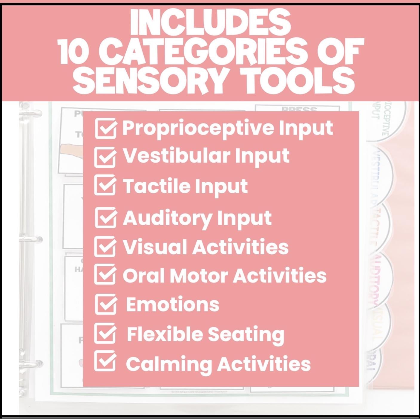 Sensory Break | Sensory Supports | Sensory Diet Cards for Occupational ...