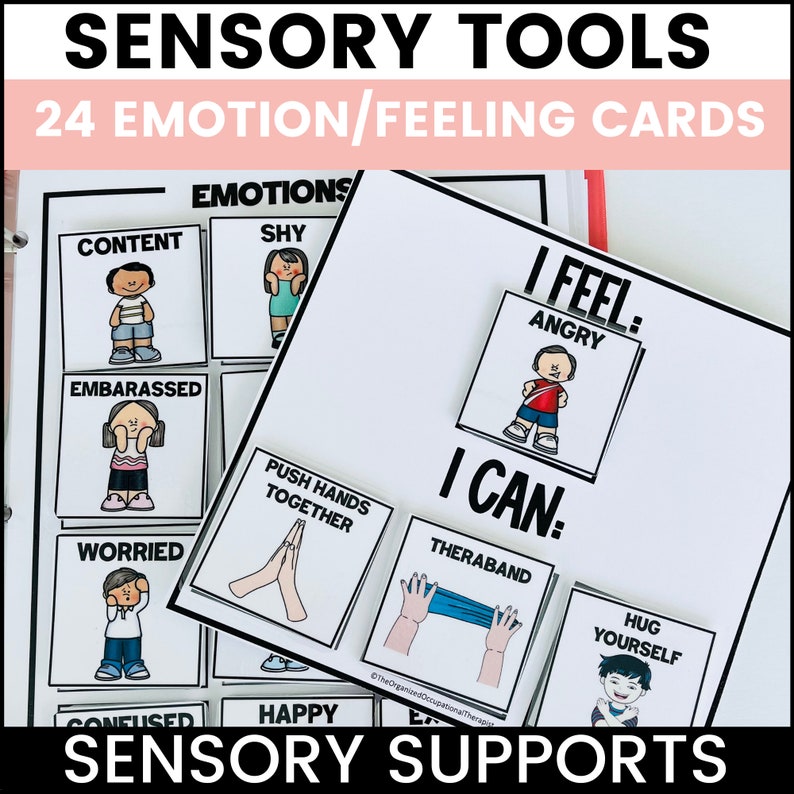Sensory Tools Printable Bundle Pediatric Occupational Therapy Resources ...