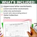 Alphabet Writing Assessment | Occupational Therapy Letter Memory Data ...