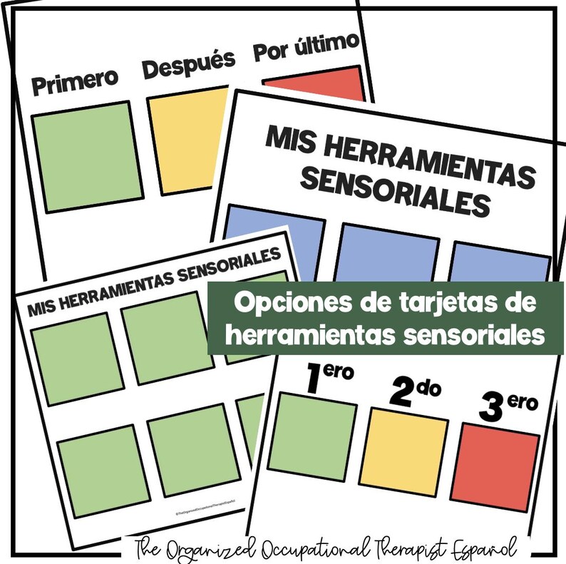 Spanish Sensory Diet and Feelings | Sensory Tools in Spanish ...