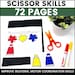 Scissor Skills | Cutting Practice Worksheets | Fine Motor Occupational ...