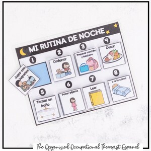 Tarjetas De Rutina Diaria | Routina Para Niños | Spanish Daily Routine ...