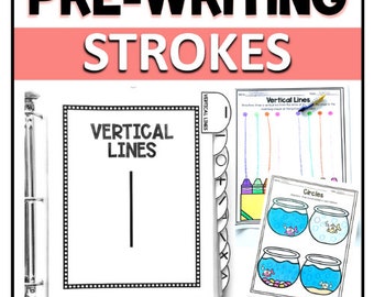 Pre-writing Strokes - Etsy