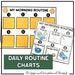 Daily Routine Visual Schedule Cards for Home - Etsy