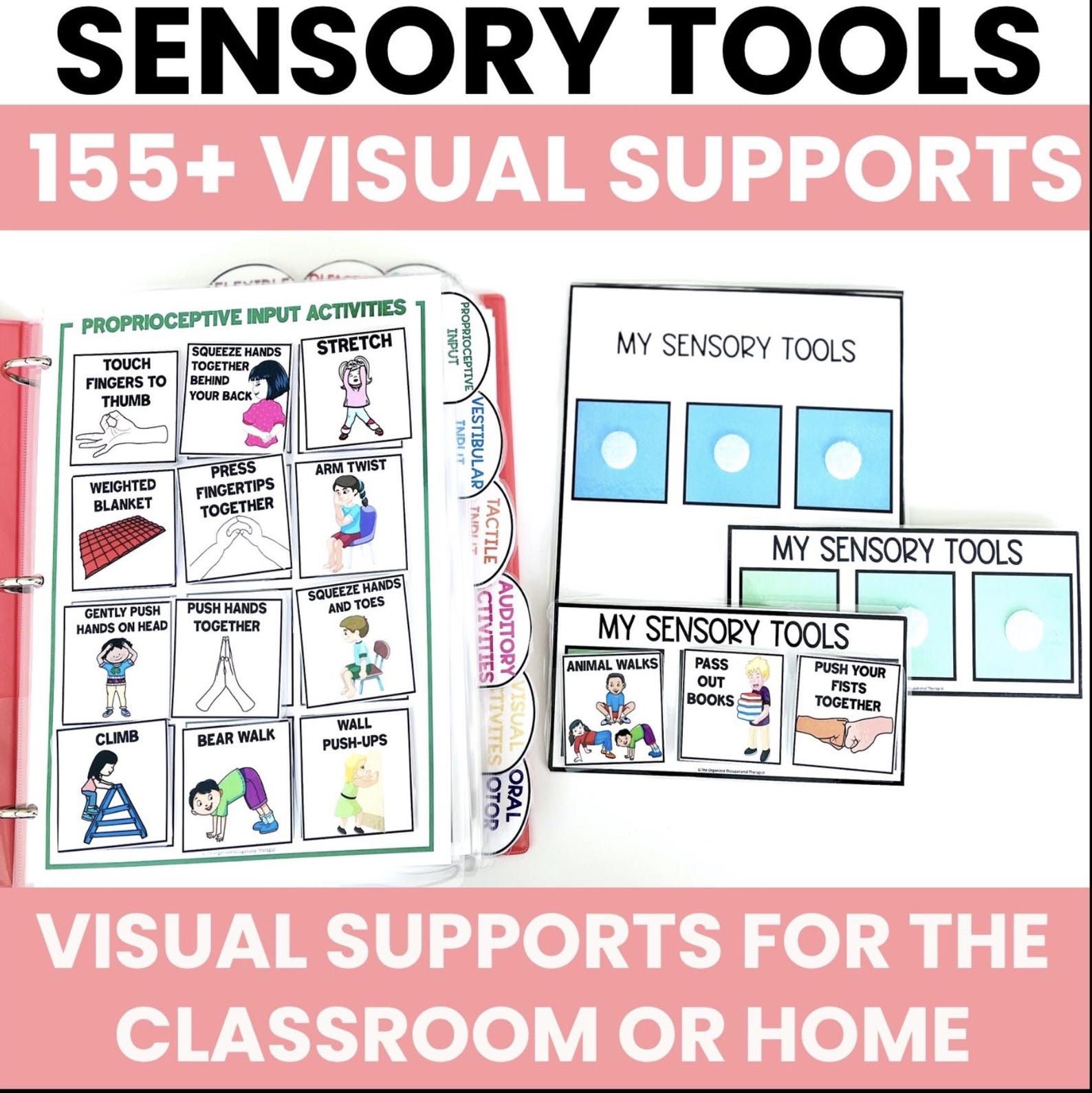 Sensory Tools Printable Bundle Pediatric Occupational Therapy Resources ...