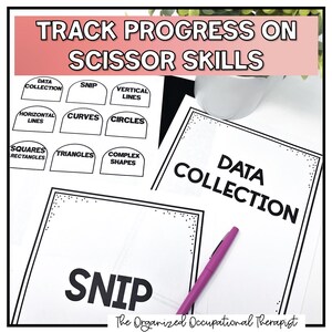 Scissor Skills | Cutting Practice Worksheets | Fine Motor Occupational ...