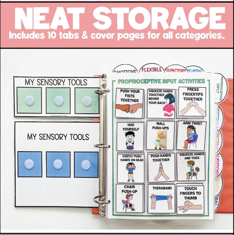 Sensory Break | Sensory Supports | Sensory Diet Cards for Occupational ...