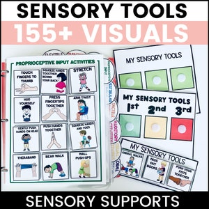 Sensory Tools Printable Bundle Pediatric Occupational Therapy Resources ...