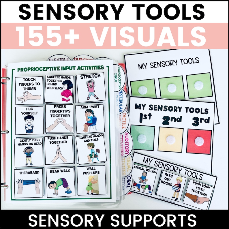 Sensory Break | Sensory Supports | Sensory Diet Cards for Occupational ...