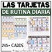 Tarjetas De Rutina Diaria Routina Para Niños Spanish Daily Routine ...