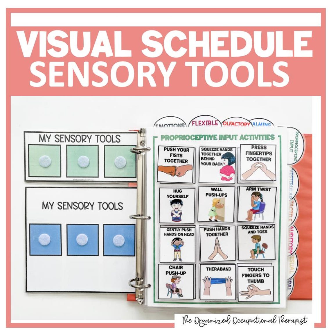 Visual Schedule Cards Bundle | Sensory Tools, Visual Schedule and Daily ...