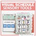 Visual Schedule Cards Bundle | Sensory Tools, Visual Schedule and Daily ...