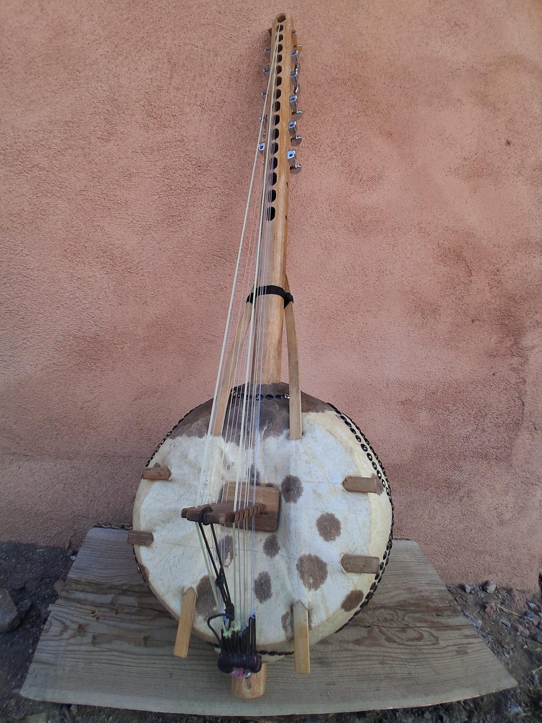 Large Size, African Gourd, African Harp Kamele Ngoni (handcrafted) - Etsy