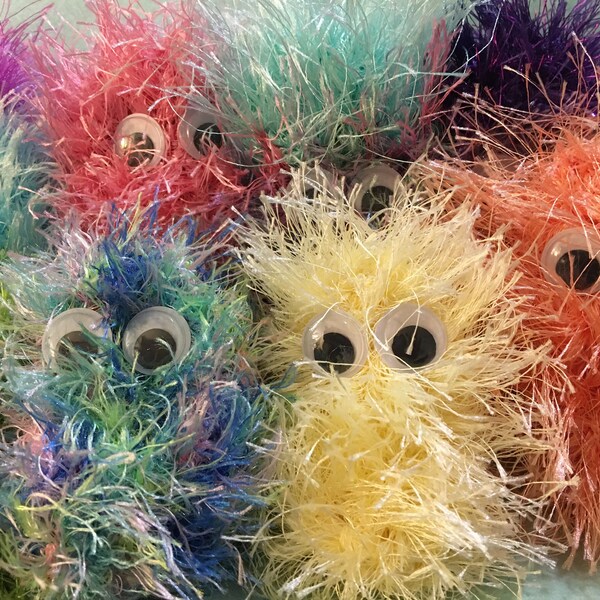 Fuzzy Puppets - Etsy