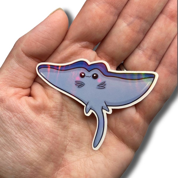 Sting Ray Sticker - Etsy