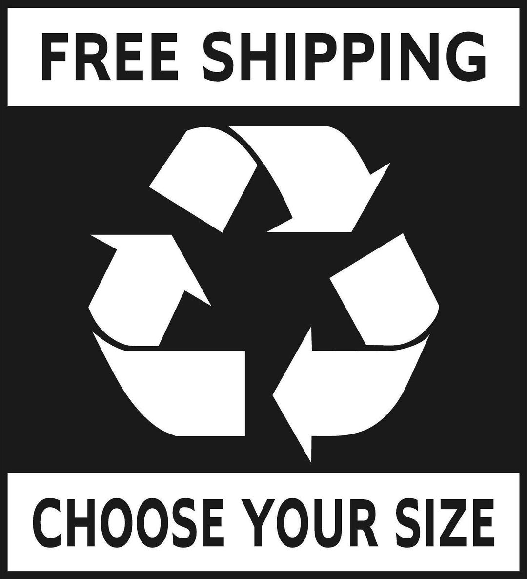 Recycle Logo Vinyl Decal Sticker Work or Home Renew and Reuse PICK SIZE ...