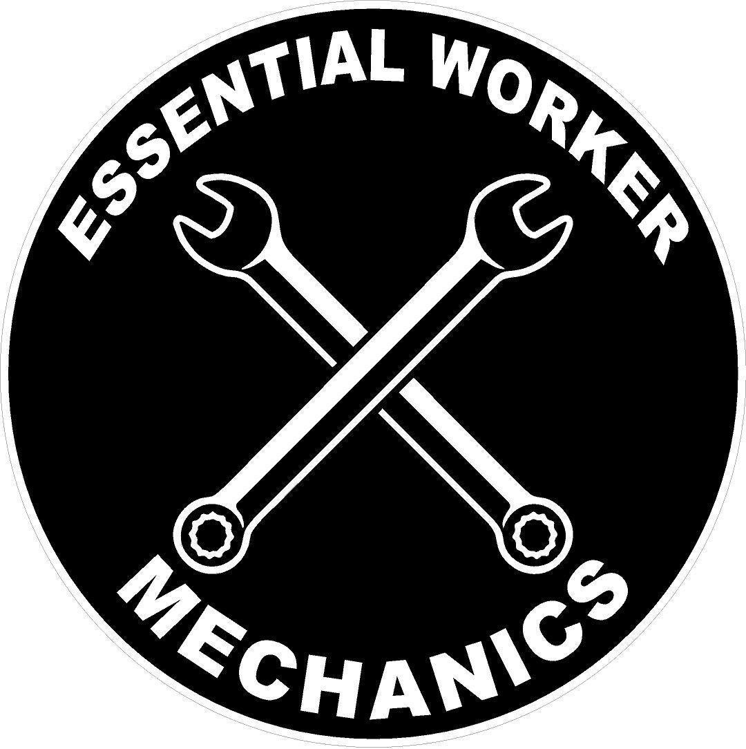 Essential Worker Mechanics Decal - Etsy
