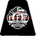Unpaid Firefighter Helmet Tets Tetrahedrons Helmet Sticker Reflective ...