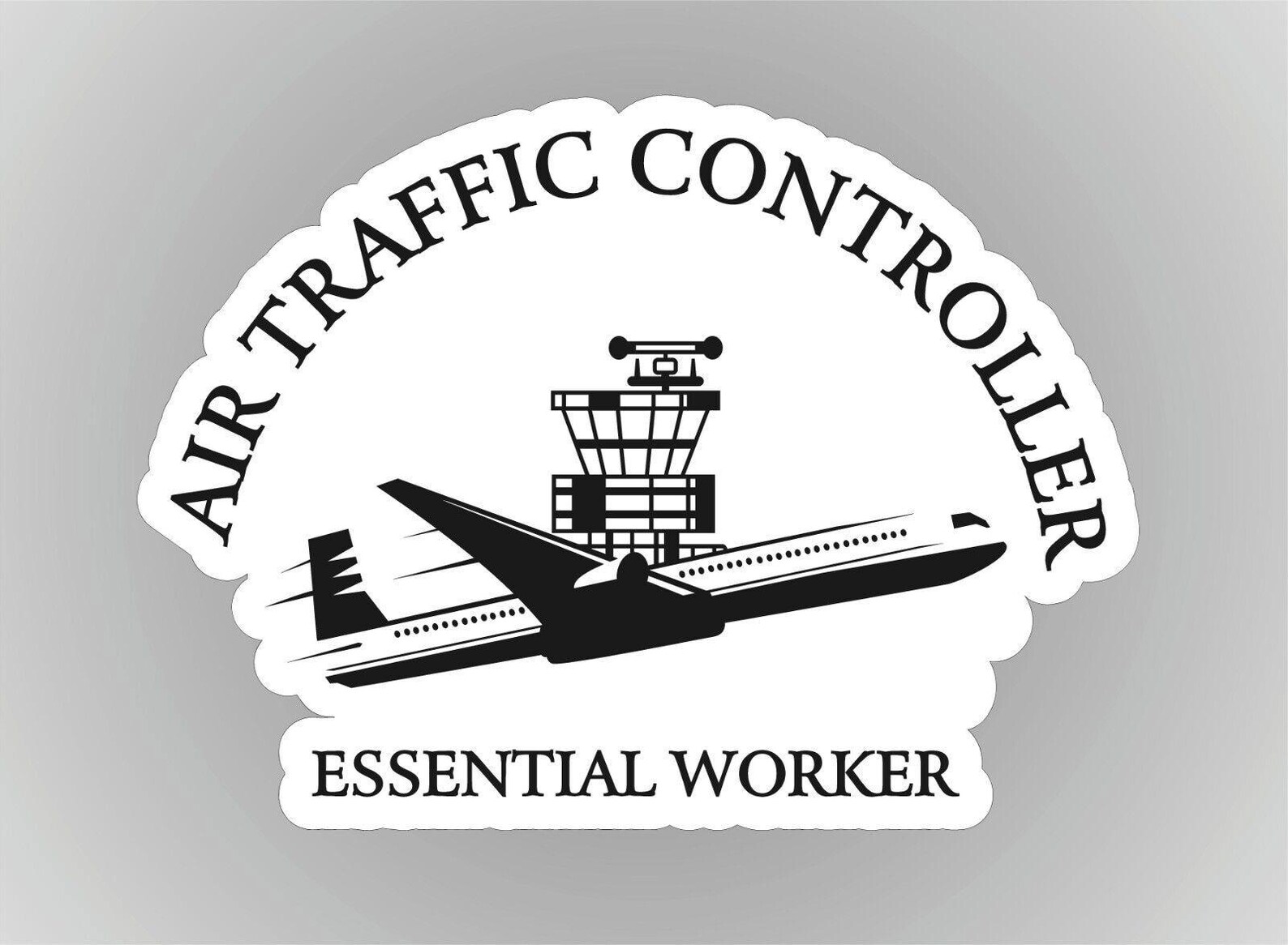 Air Traffic Controller Decal Essential Workers Airport Sticker - Etsy