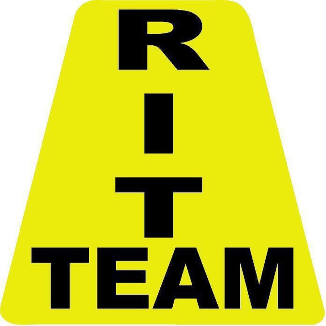 Rit Team Helmet Tets Tetrahedrons Helmet Sticker Emt Reflective - Etsy