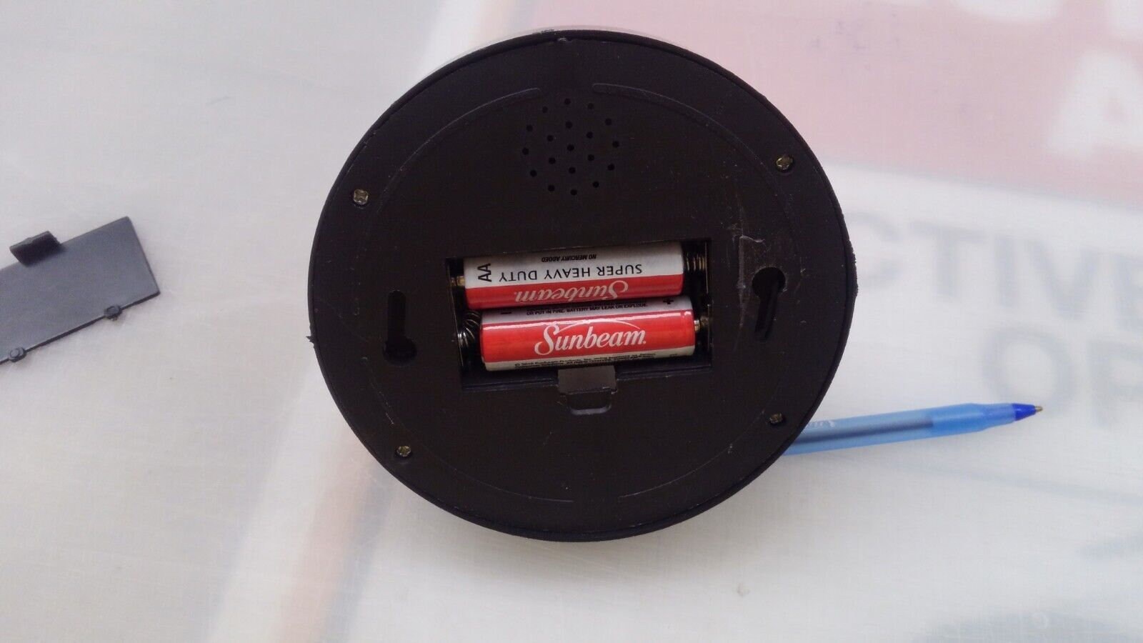 Santa Camera Cam Dome With Red LED Blinking Light Dummy Fake Pretend W ...