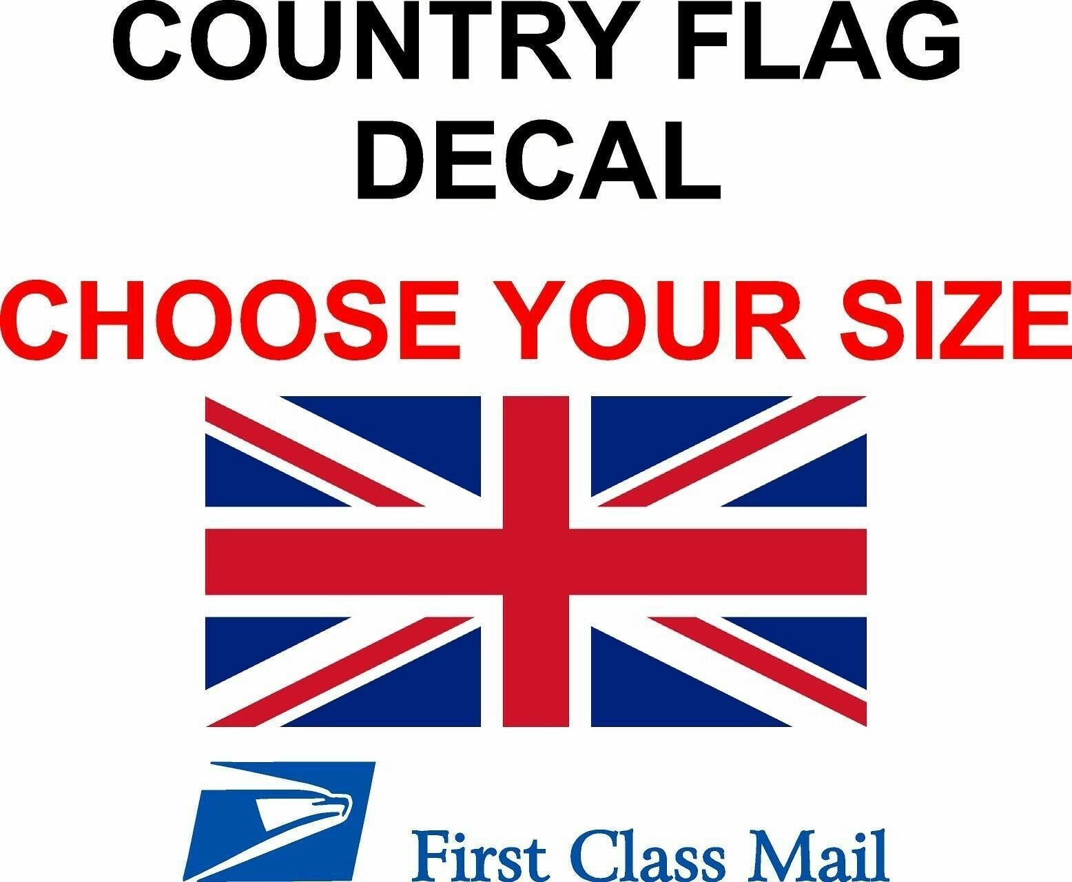 Britain Country Flag, Sticker, Decal, 5yr Vinyl, United Kingdom ...