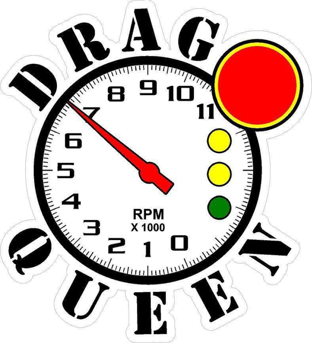 Drag Queen Insignia Vinyl Decal Sticker - Etsy