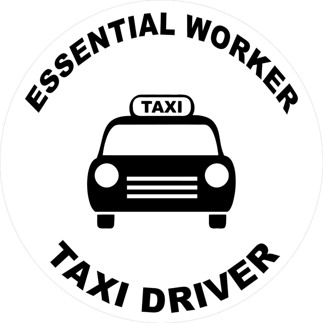 Essential Taxi Driver Decal 5yr - Etsy
