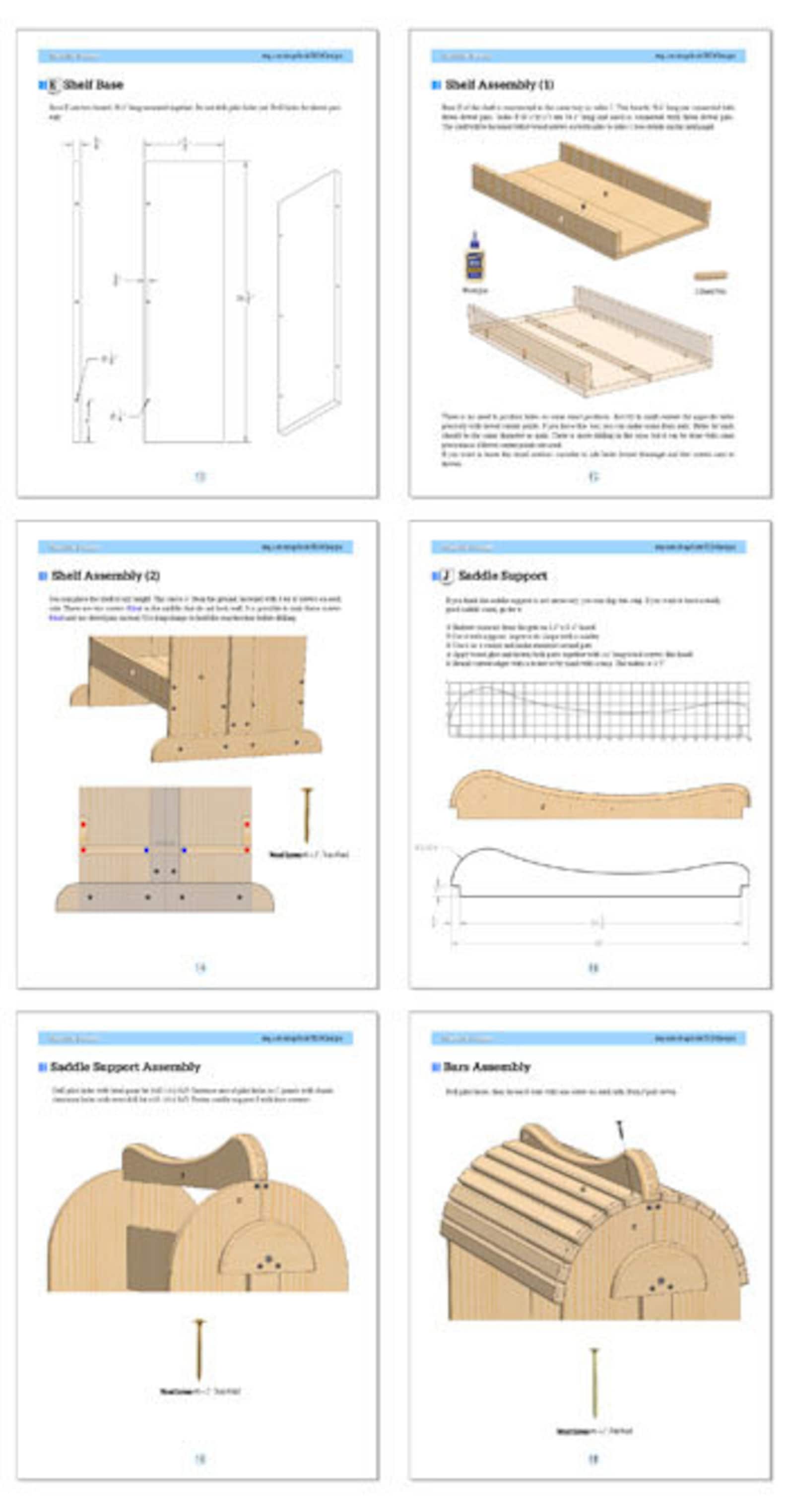Saddle Stand Plan, Saddle Rack Plan, Simple DIY Project - Etsy