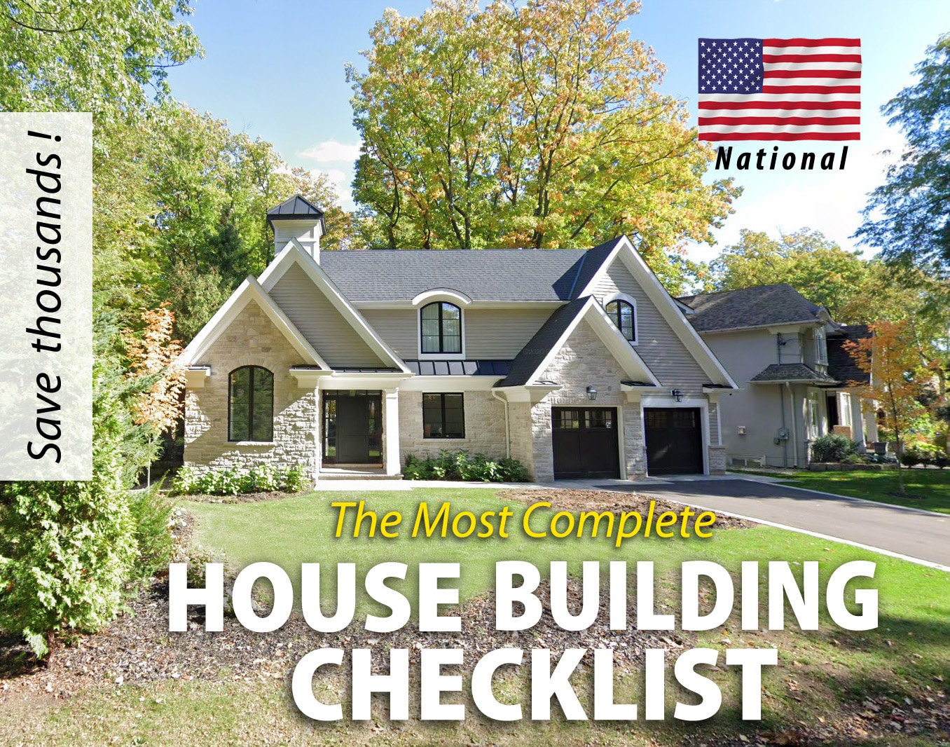 New Home Construction Checklist Building Planner 43 Pages - Etsy