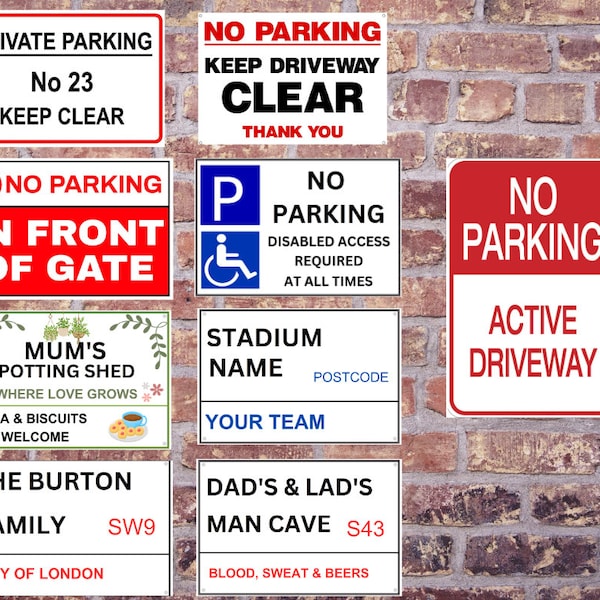 Driveway Sign - Etsy