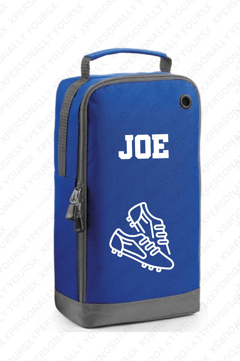 Personalised Football Boot Bag With or Without Drinks Bottle Boys Girls ...