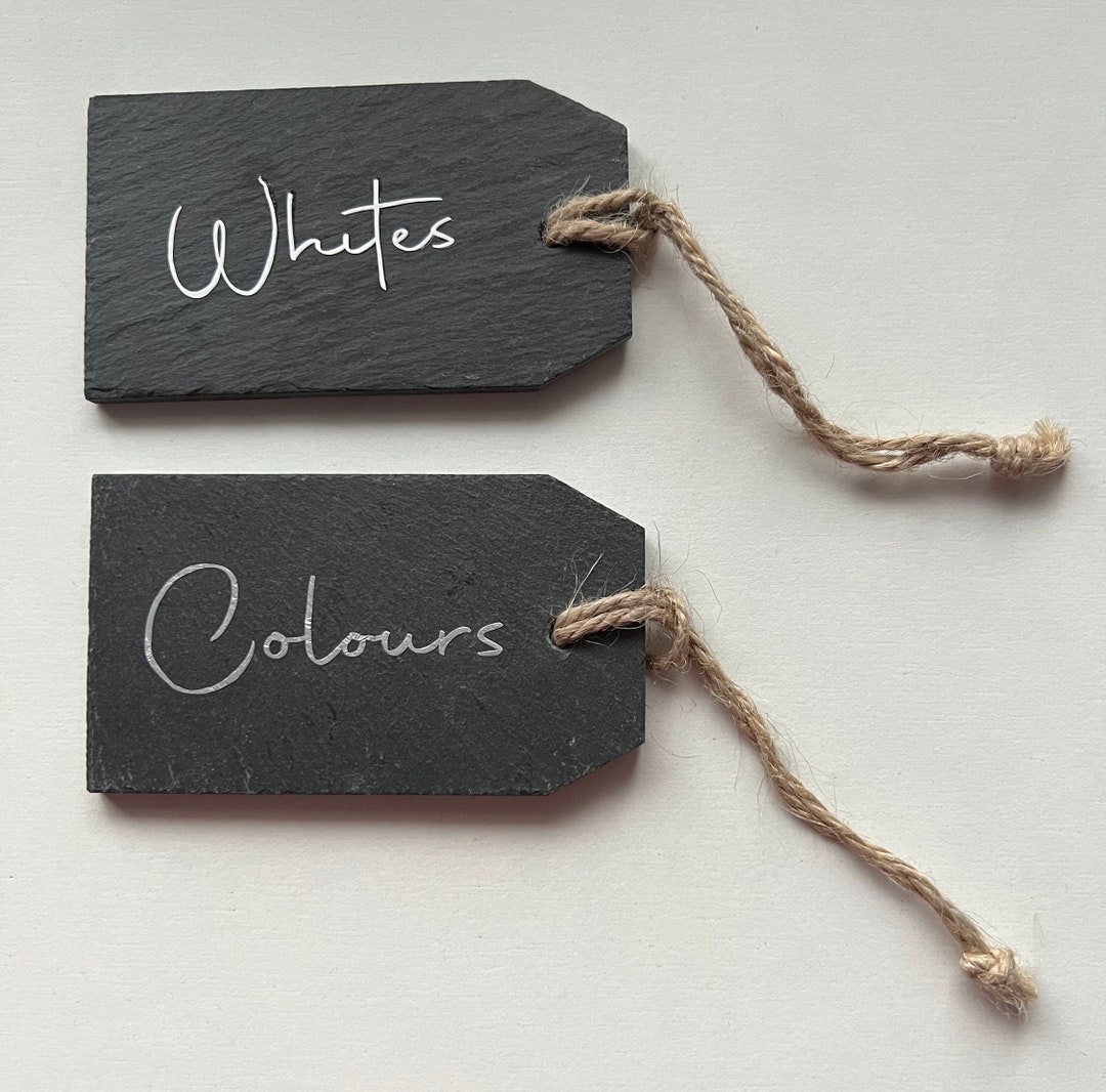 Special Offer Vintage Style Natural Slate Hanging Tags With Twine ...