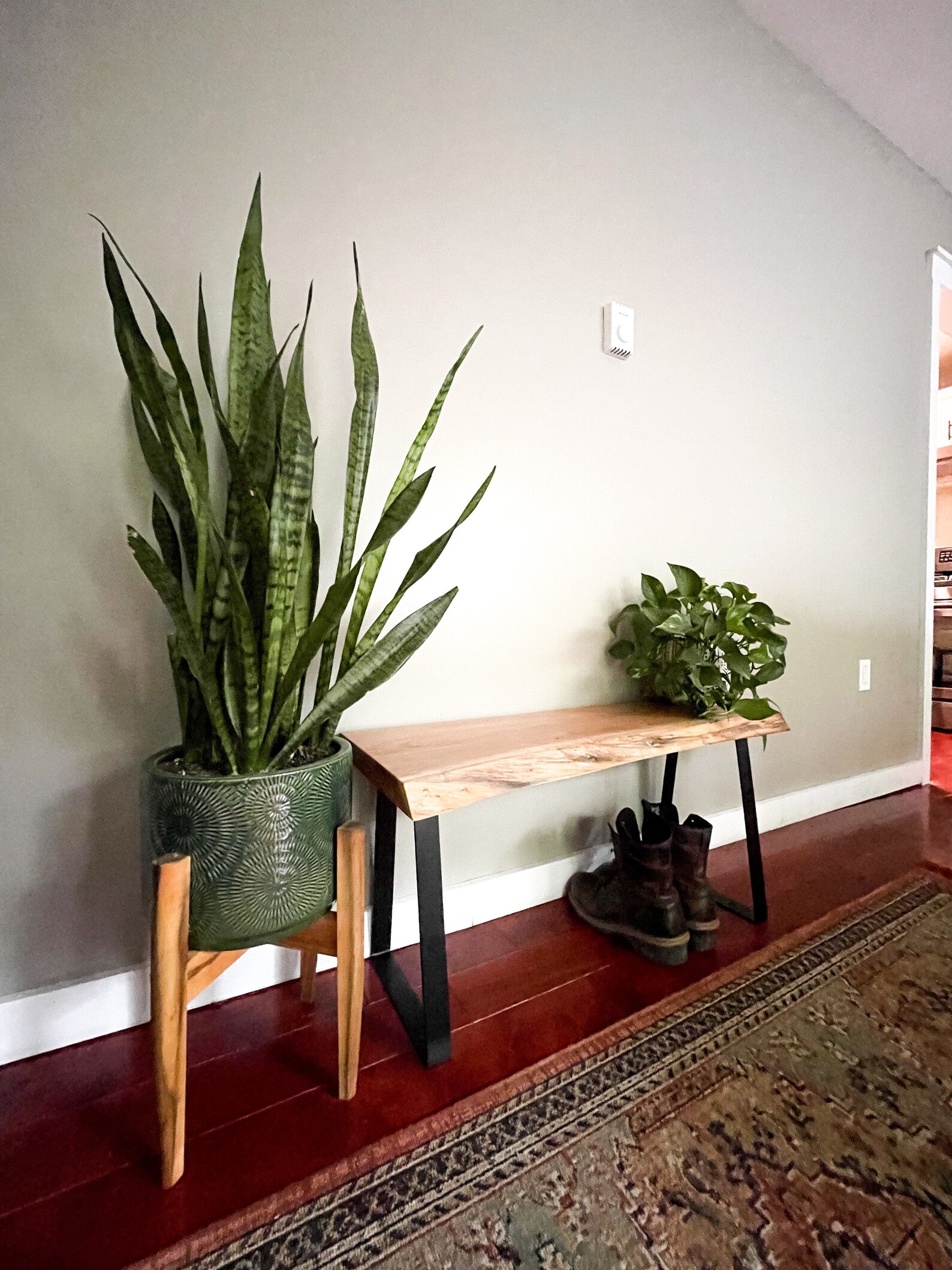 Entryway Bench Live Edge Entryway Bench Dining Room Wood - Etsy