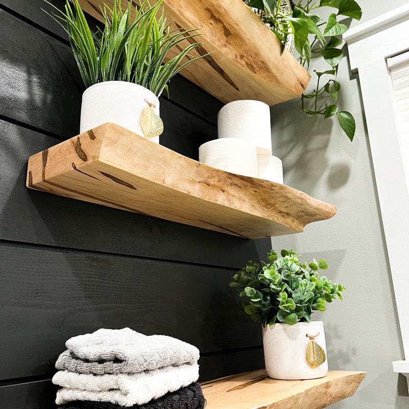 Cedar Floating Shelf - Etsy