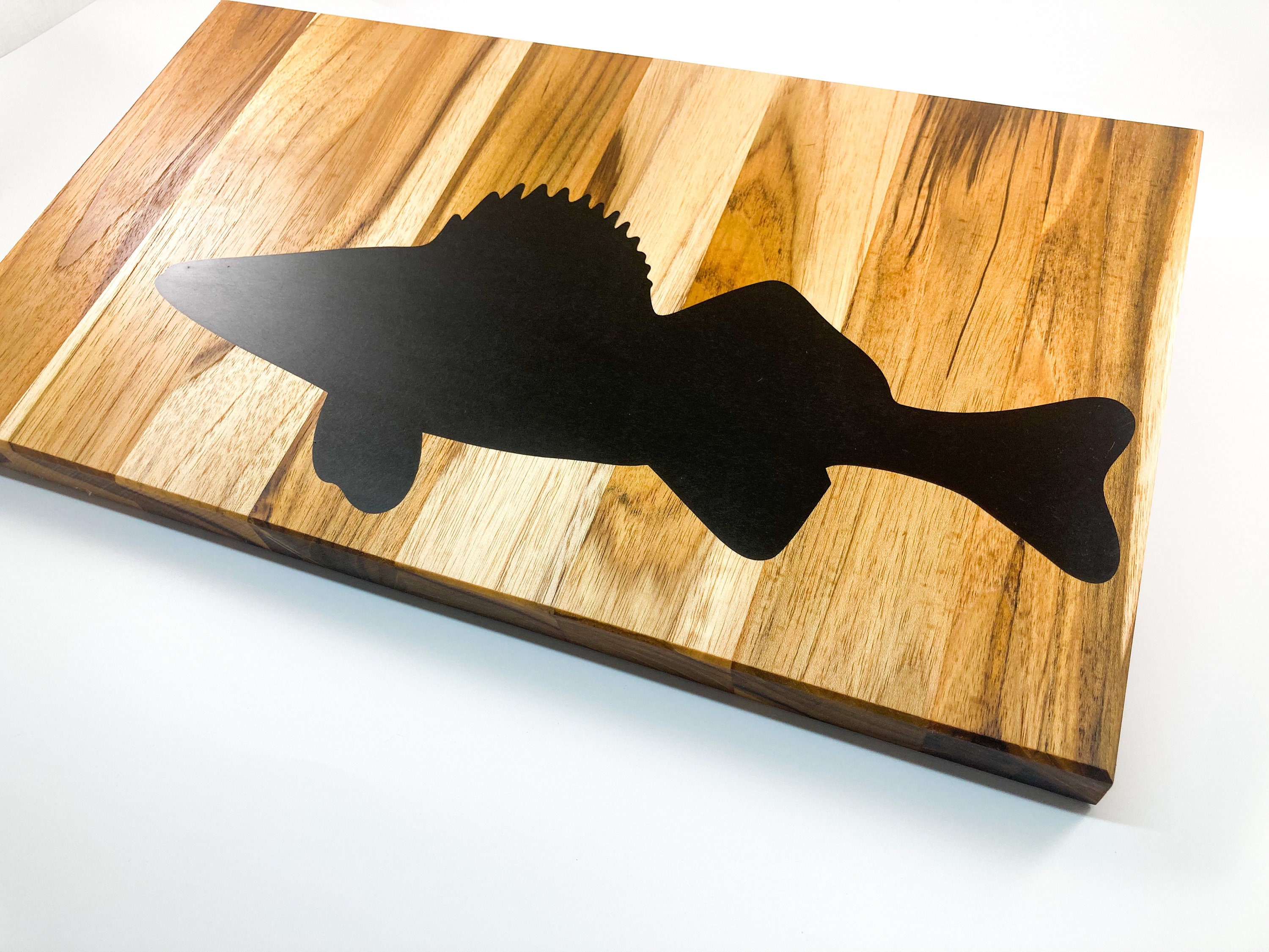 Fishing Cutting Board Walleye Smallmouth & Largemouth | Etsy