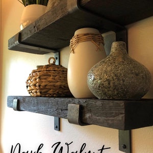 Rustic Chunky Floating Shelf/shelves | Pantry Shelves | Storage and ...