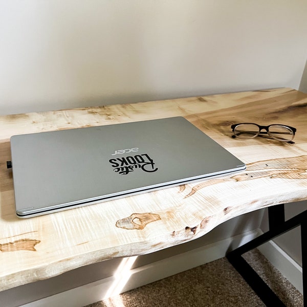 Solid Wood Desk - Etsy