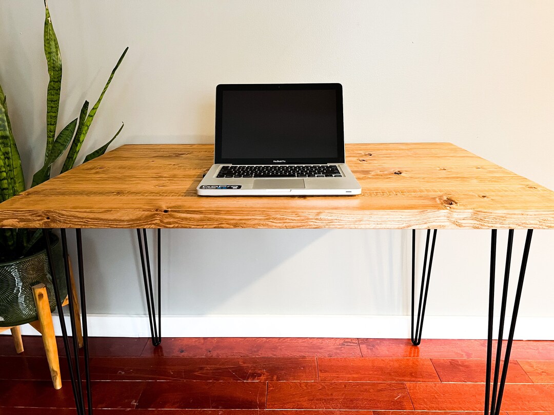 Wood Desk Heavy Duty Table Reclaimed Wood Farmhouse Coffee Table Modern ...