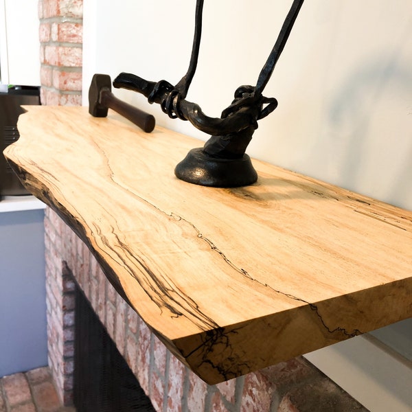 Live Edge Bookcase - Etsy