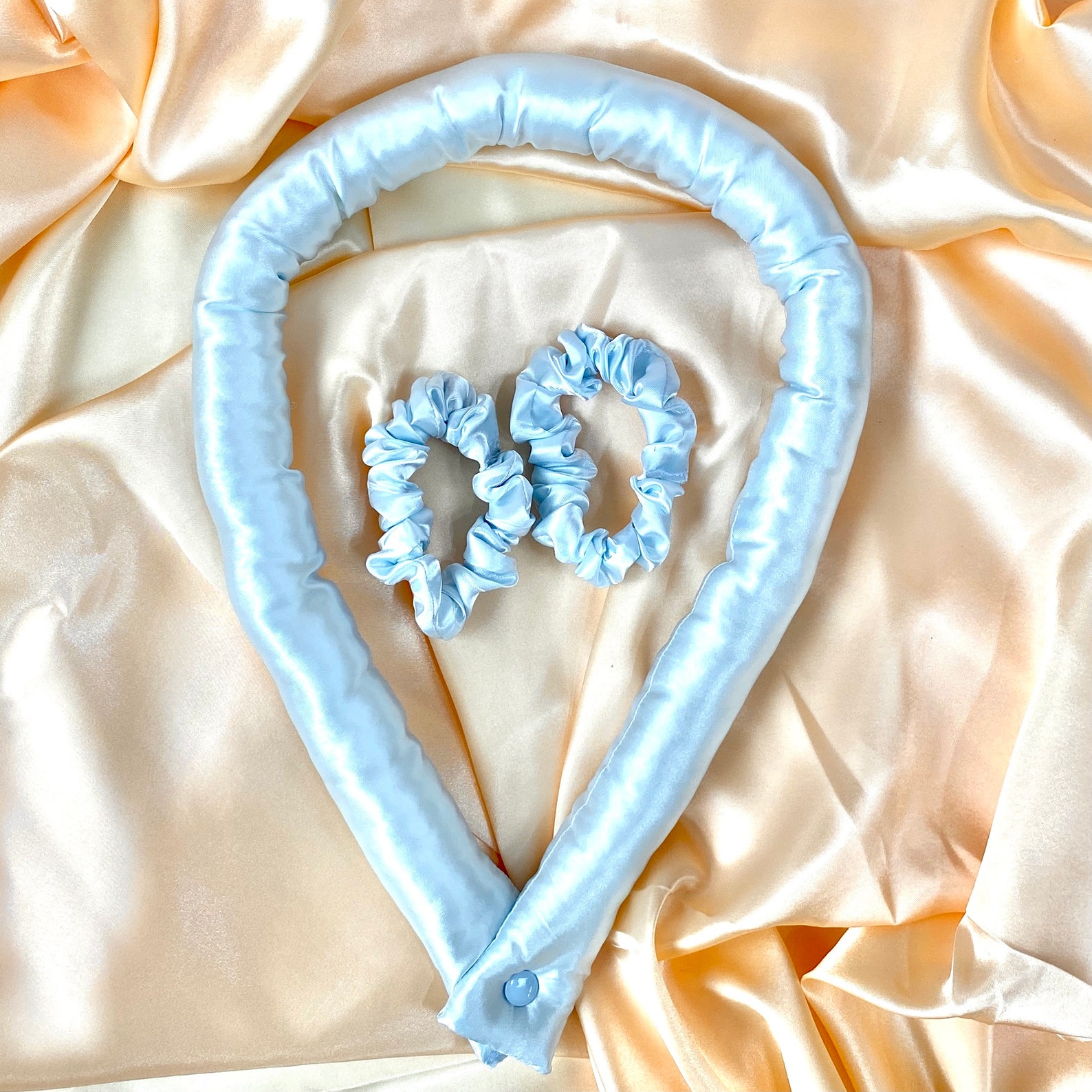 Heatless Curls Silky Hair Curling Ribbon with 2 Matching Satin | Etsy