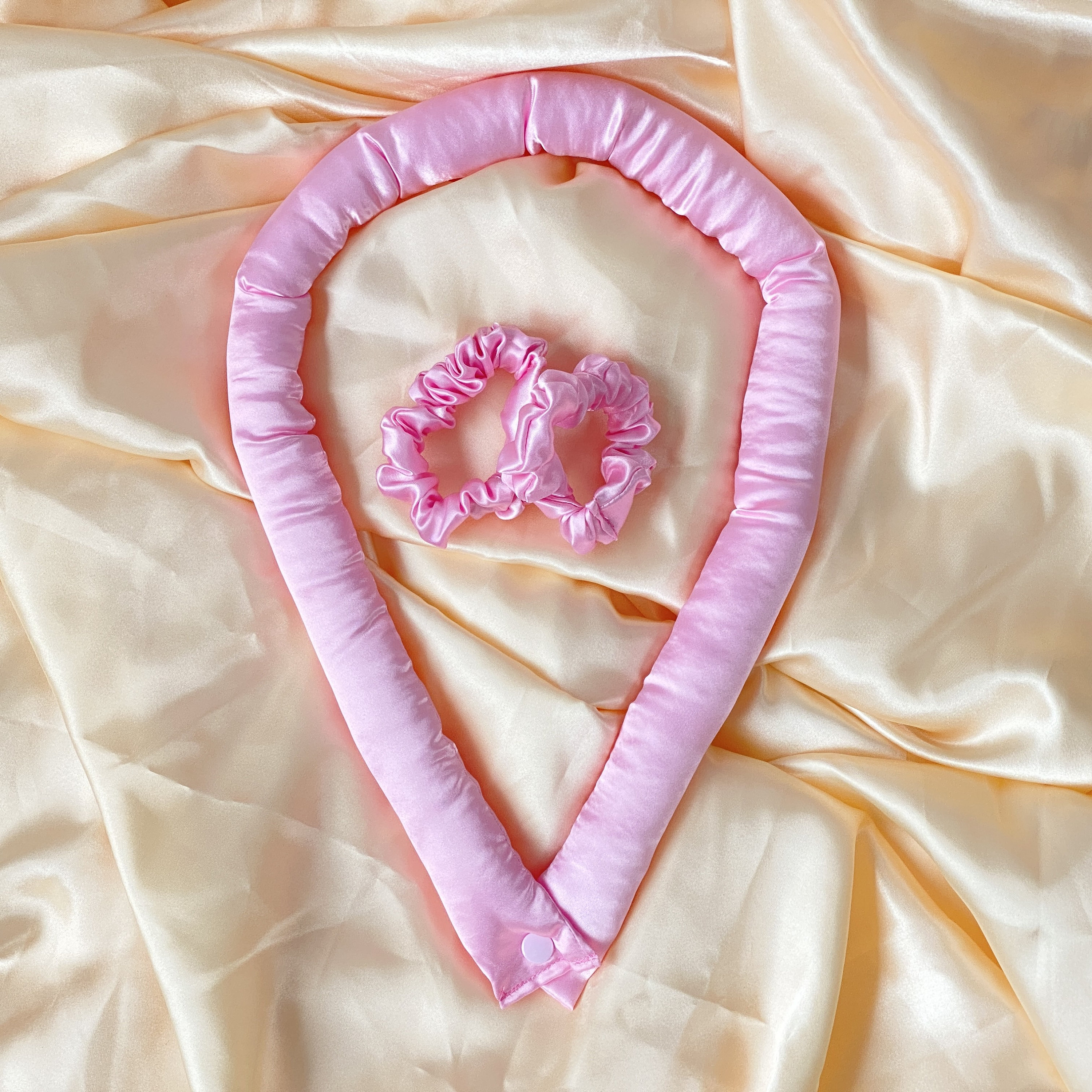 Heatless Curls Silky Hair Curling Ribbon with 2 Matching Satin | Etsy